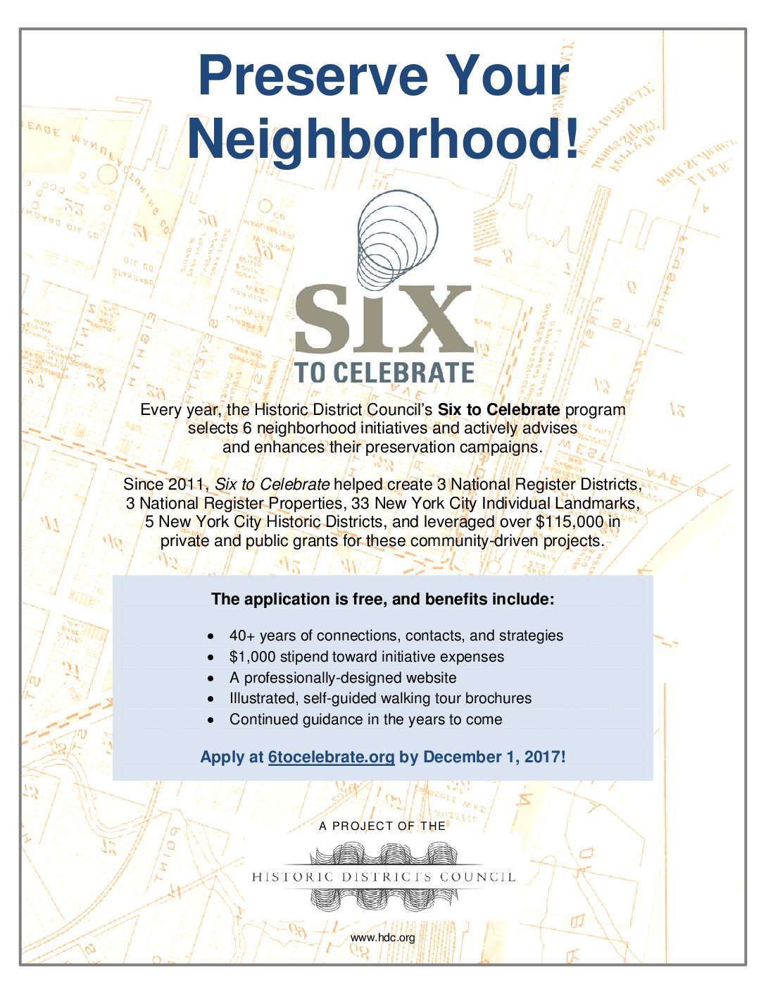 HDC-Six-to-Celebrate-2018-Application-FLYER-pdf | HDC